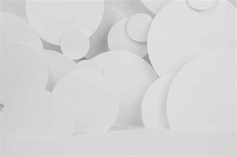 원근감이 있는 원형 패턴의 흰색 추상적 배경 프레젠테이션 화장품 상품 광고 우아한 부드러운 빛의 현대적인 심플한 스타일로 디자인하는 무대 모형으로 바닥 0명에 대한 스톡