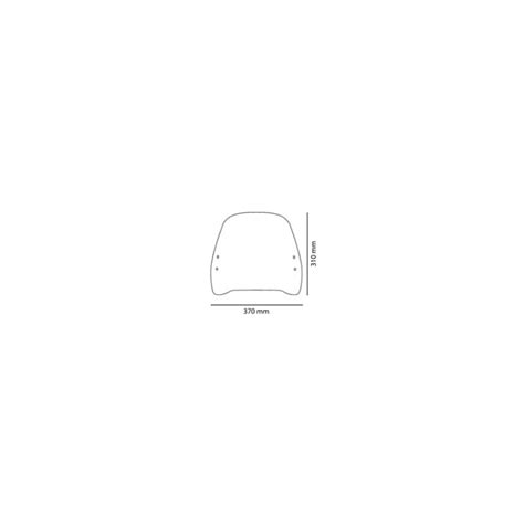 Pare Brise Trafic 21701 Pour Peugeot Tweet 125 Active GT 2023 Et