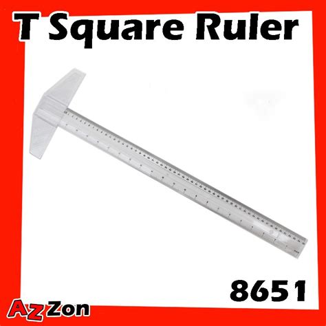 T Square Ruler T Ruler T Shape Ruler Pembaris T Side T型尺