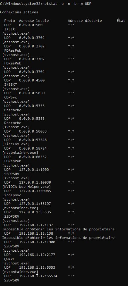 network issue i feel like my network works on half of the things prob udp port issue