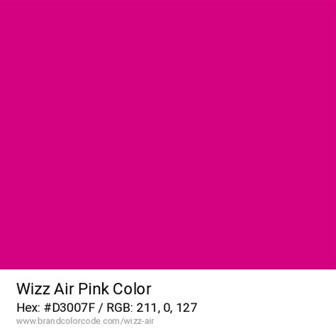 Wizz Air Brand Color Codes Wizz Air Brand Color Codes