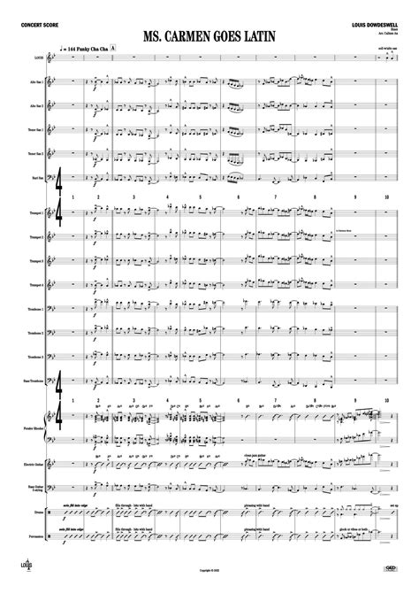 Ms Carmen Goes Latin Callum Au Music