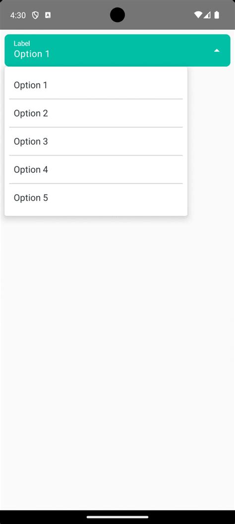 Drop Down Menu In Kotlin Compose Multiplatform Kmp Kmm