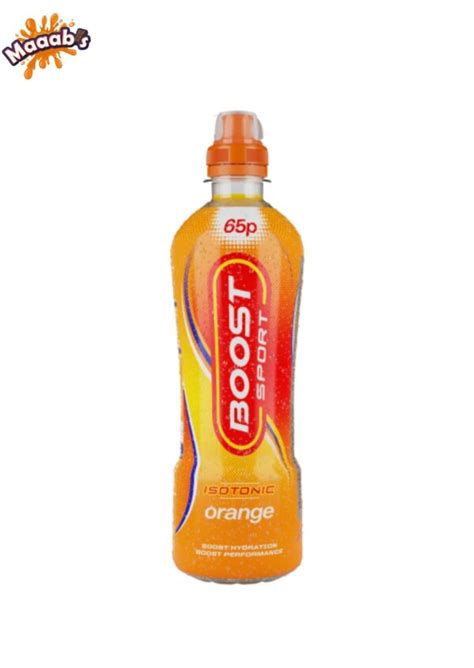 Boost Sport Isotonic Orange 500ml Maaabs