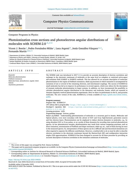 Solution Photoionization Cross Sections And Photoelectron Angular