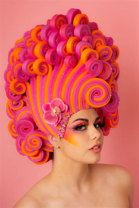 Gigi Foam Wig Pink