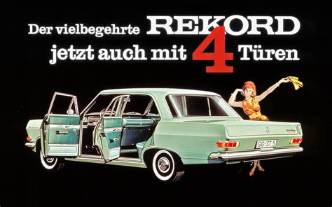 Opel Rekord A Viert Zestigste Verjaardag