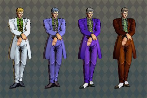 File Kira ASB Color Alts A D Png JoJo S Bizarre Encyclopedia JoJo Wiki