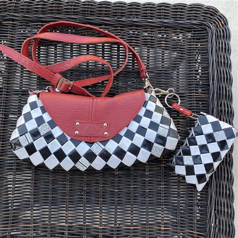 Designer Nahui Ollin Blackwhite Sweetheart Purse Plus Coin Purse Grailed