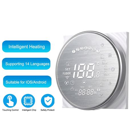 Smart Wifi Touch Thermostat Temperature Wireless C Vicedeal