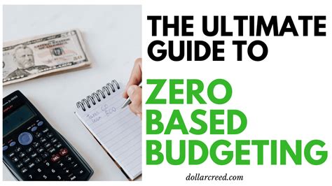 THE ULTIMATE GUIDE TO ZERO BASED BUDGETING ZBB DollarCreed