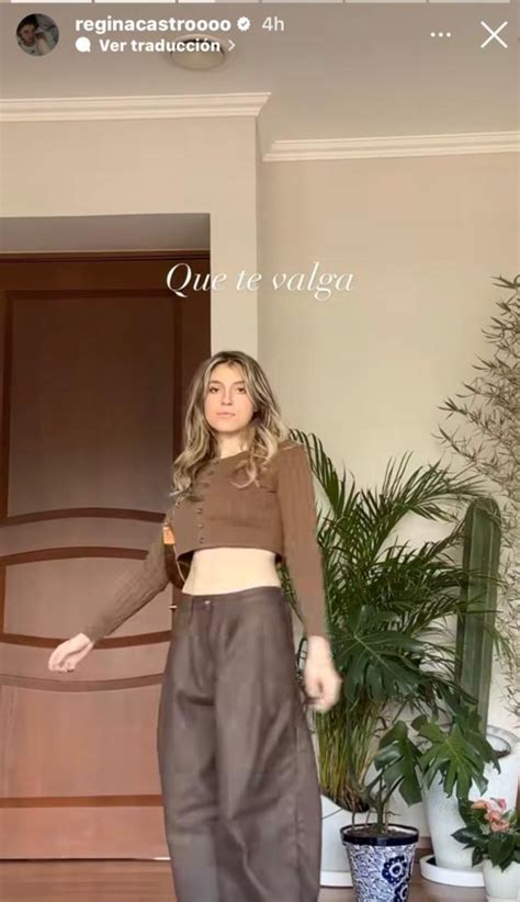 Regina Castro La Hija De Angélica Rivera Se Siente Más Bonita Que