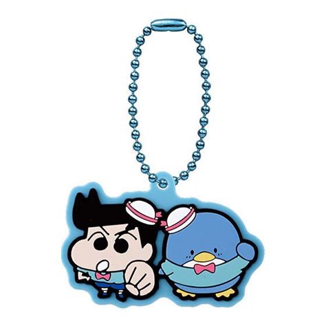 Bandai Gashapon Crayon Shin Chan X Sanrio Characters Special Rubber