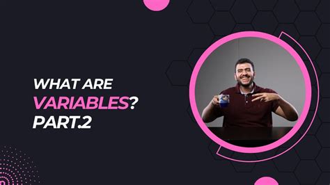 V18 What Are Variablespart2 Arabic Youtube