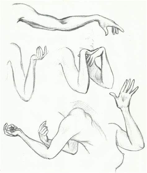 Female Hand And Arm Drawings
