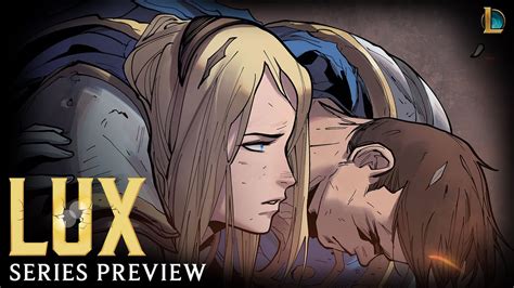 League Of Legends Lux Comic Series Preview Youtube