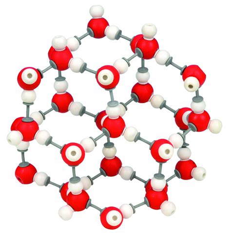 Water Molecular Lattice Model Kit 199 Parts Geyer Instructional