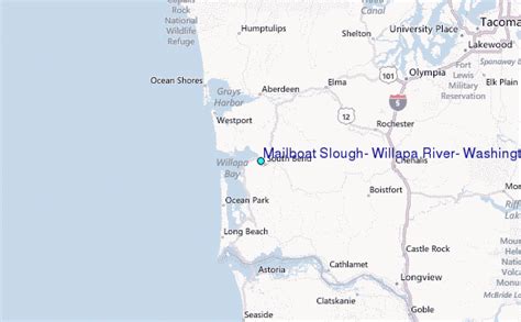 Mailboat Slough Willapa River Washington Tide Station Location Guide