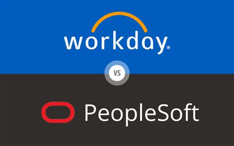 Workday Vs Peoplesoft Hcm Workingday