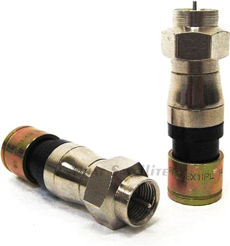 Rg11 Plenum Ex11pl Universal Compression Connectors Phat Satellite Intl