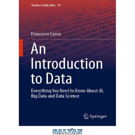 خرید و قیمت دانلود کتاب An Introduction To Data Everything You Need To