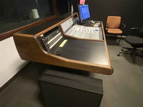 Two 8 Fader D Command Blue Systems With Patch Bays And Console Stands Resurface