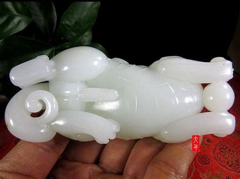 極品欣賞超凝脂霸氣的羊脂白玉招財貔貅大擺件 大年和闐玉南京店 Yahoo奇摩拍賣