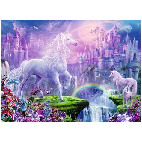 Ravensburger Unicorn Kingdom Glitter Puzzle 100pcs Xxl Puzzles Canada