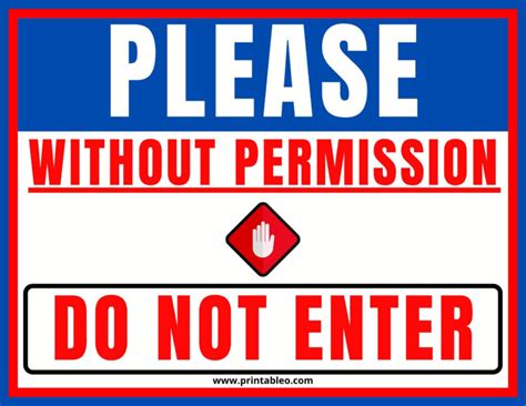 78 Printable Do Not Enter Sign Printableocom