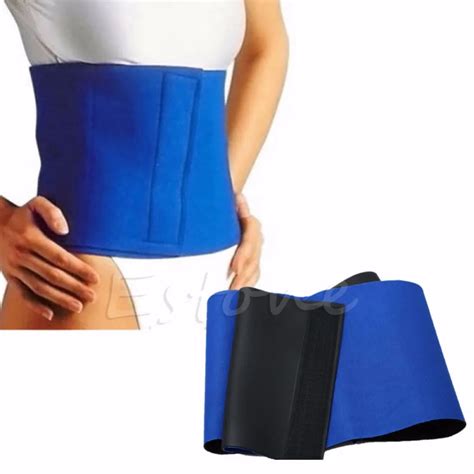 Waist Trimmer Exercise Burn Fat Sweat Weight Loss Slimming Wrap Belt