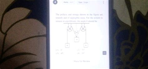 4 Marks 40 Trpe 5 The Pulleys And Strings Studyx