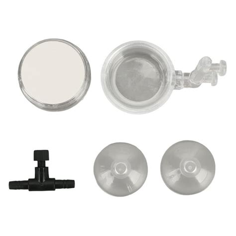 Fish Co2 Diffusers Easy To Use Suction Cup Fixing Abs Aquarium Bubble