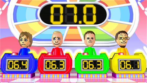 Wii Party MiniGames Player Vs Fritz Vs Michael Vs Daisuke 4 Players