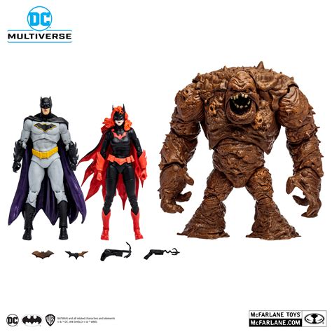 Dc Multiverse Clayface Batman Batwoman 3 Pack Live The Toyark News