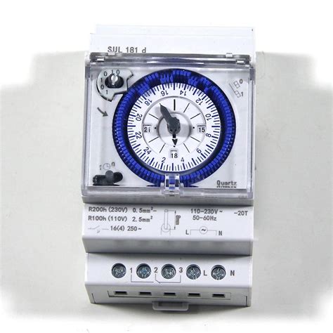 Programmable 12v Dc Timer Switch Sul181d 24 Hour Time Switch Time