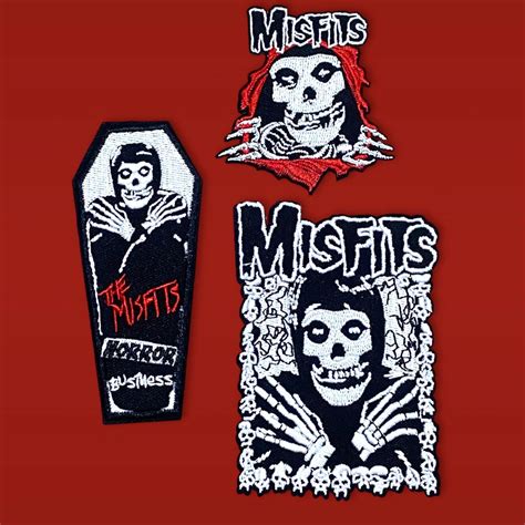 Misfits Patch Diy Embroidered Iron On Patch For Clothes Jackets