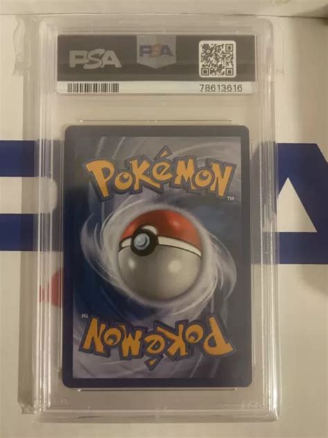 Psa 9 Luxio 817 Cracked Ice Holo Pop Series 8 2008 Pokemon Card Mint