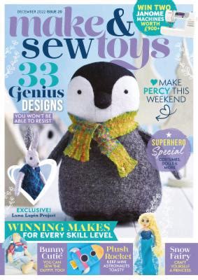 Make Sew Toys Issue December Pdf Digital Magazines