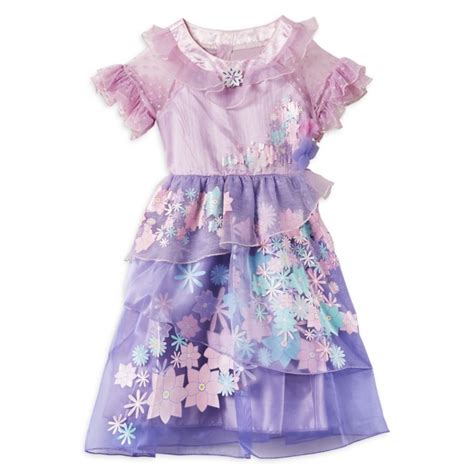Disney Encanto Isabela Dress Costume For Girls Ages And Up Outfit