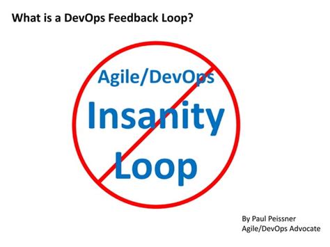 DevOps Feedback Loops PPT