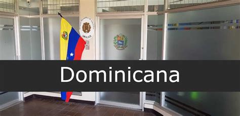 Embajada De Venezuela En Dominicana Sucursales