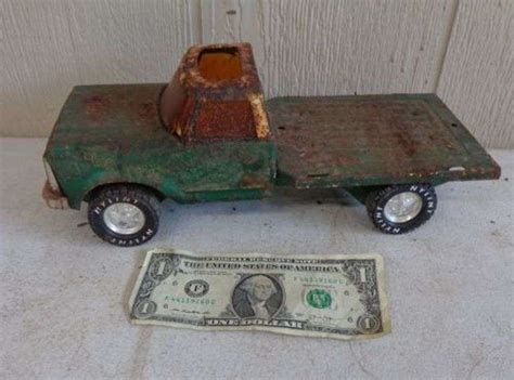 Vintage Nylint Metal Toy Flatbed Truck ~ Cash Only ~ 2a Texas