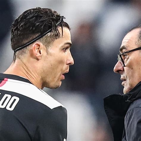 Maurizio Sarri Lionel Messis Ballon Dor Edge On Cristiano Ronaldo