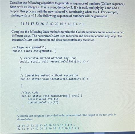 Solved Consider The Following Algorithm To Generate A Chegg