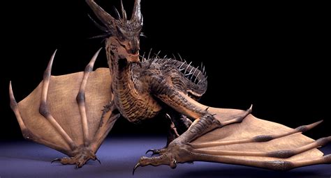 Maya Dragon Rig D Model Dragon Pictures Maya Character Modeling