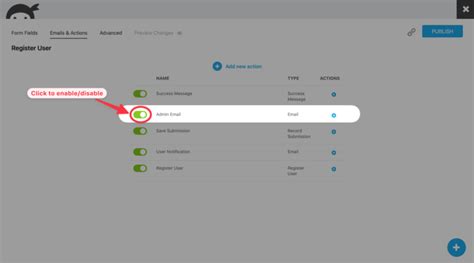 How To Stop User Registration Emails In WordPress Ninja Forms