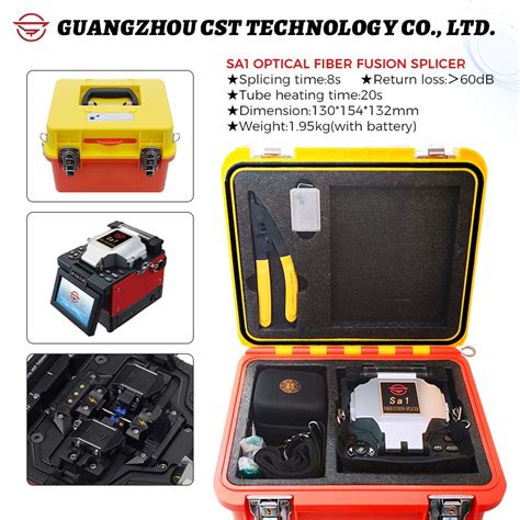 Telecommunication Equipment Arc Fusion Splicer SA1 FTTX Splicing