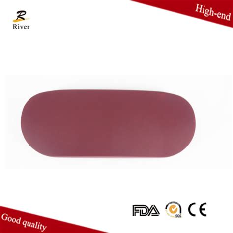 Pu Leather Pattern Eyewearcase Spectacle Case Metal Eyewear Box Glasses
