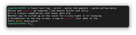 Highlight And Colorize Log Files In Linux With Tailspin