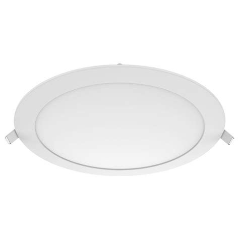 Holst Ge Linus Led Slim Panel Recessed Round 9w 3000k